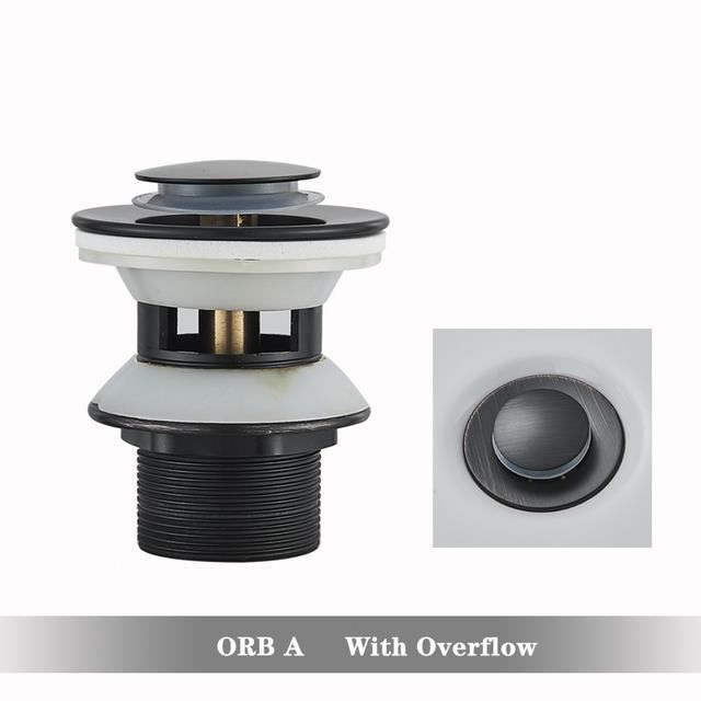 Tuyau de vidange,ORB A--Bouchon De Vidange Pour Évier De Salle De Bain ...