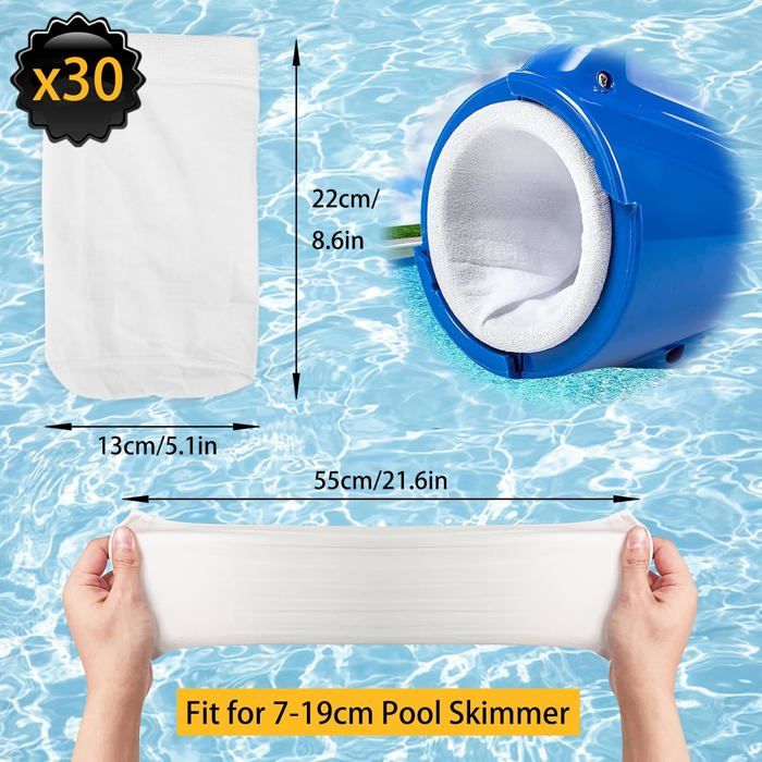 Lot de 30 Sacs Micro-filtrants pour Aspirateur - Compatibles avec ...