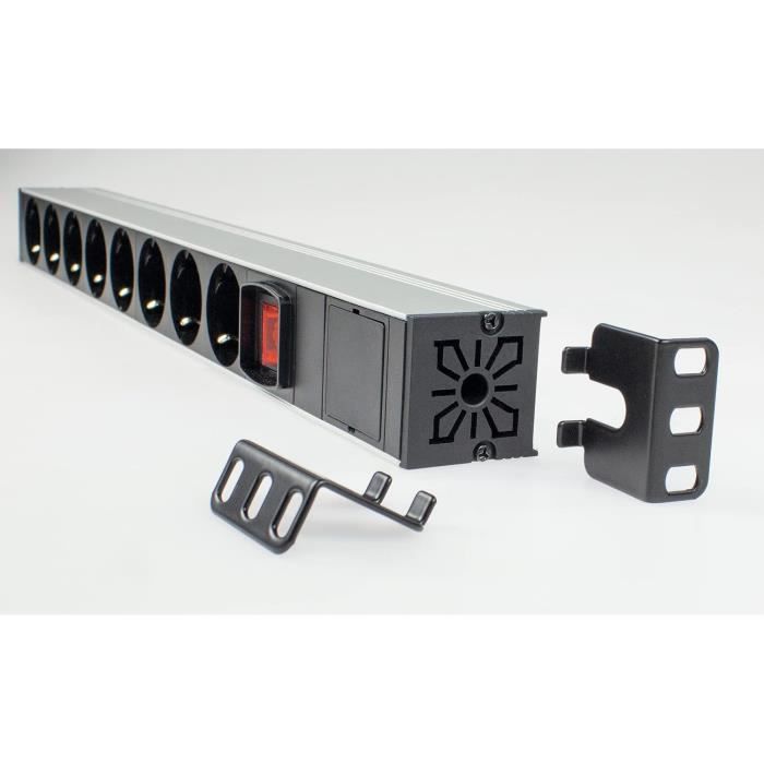 7 Prises Sans Câble, 19" Rack, Pour Montage Universel Dans Les Armoires ...