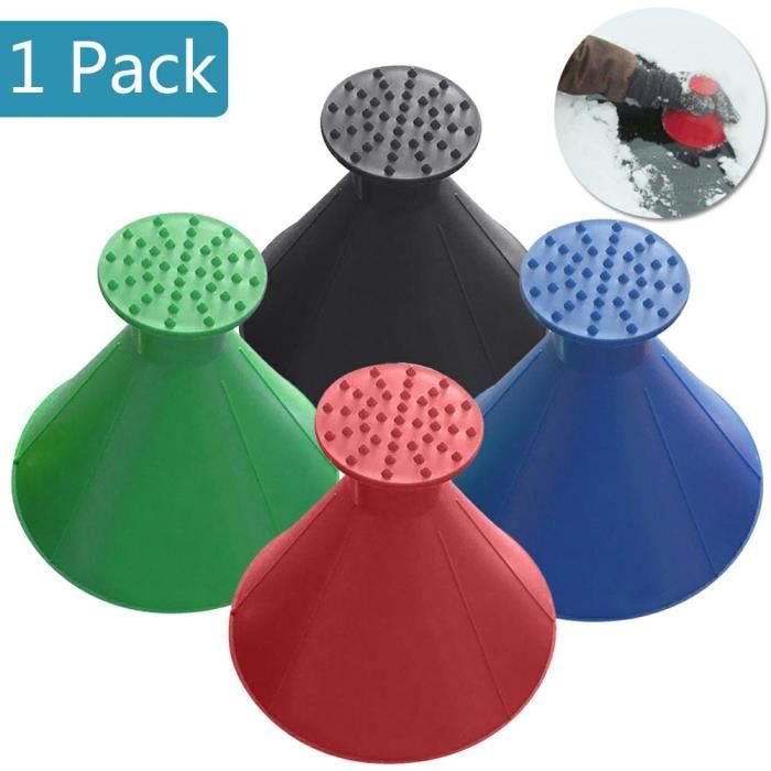 Vert - Grattoir à glace rond en forme de cône magique, accessoires de ...