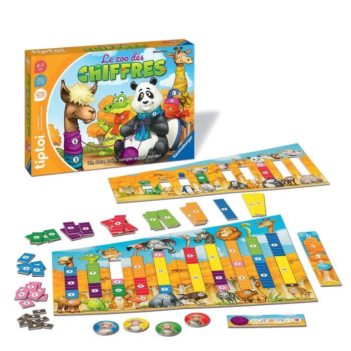 Tiptoi® Le Zoo des chiffres, Jeu éducatif électronique, sans écran ...