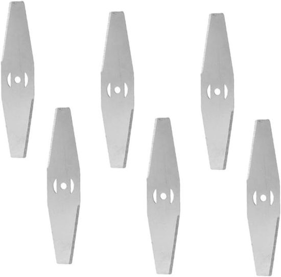 6 Pices Lame Fendue Lame De Tondeuse Gazon Rasoir lectrique Pour Tissu Lames De Tondeuse Gazon ...