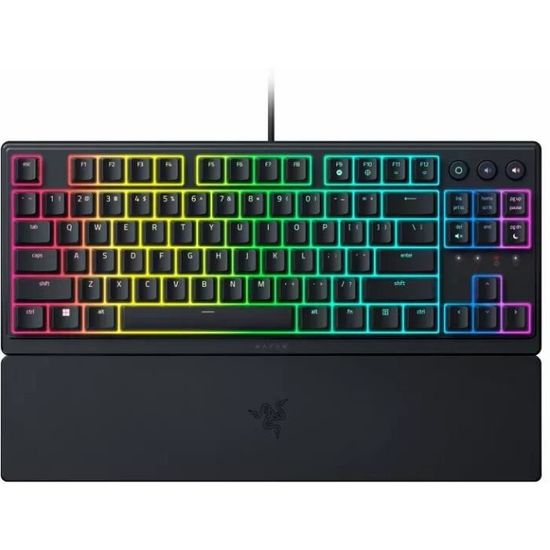 Clavier - Razer - Ornata V3 - Mécanique hybride - Rétroéclairé RGB ...