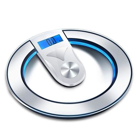 Pèse-Personne Numérique Avec Écran Lcd Rétro-Éclairé Et Pèse-Personne ...