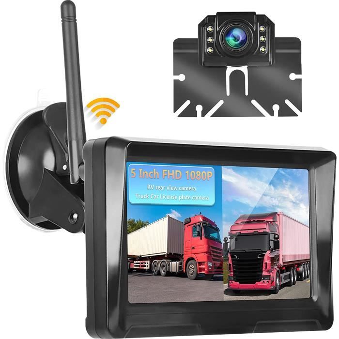 Podofo Camera de Recul sans Fil,HD Caméra de Recul pour Voiture ...