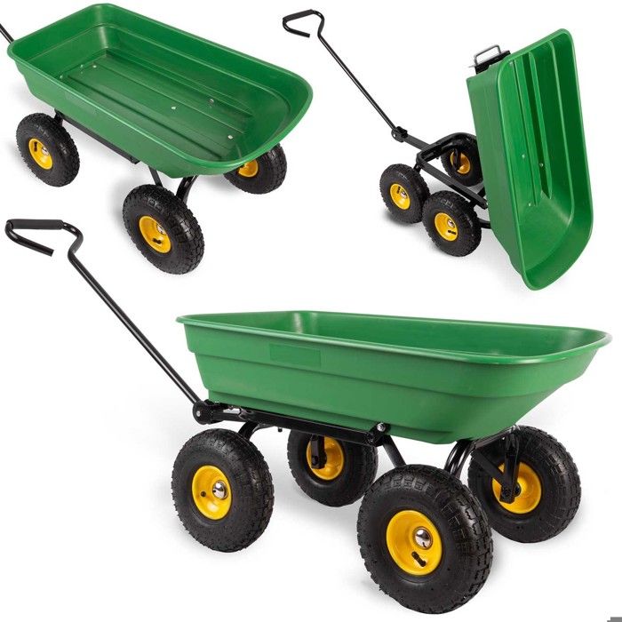 Remorque à benne basculante 52L Humberg 4870 - Cdiscount Auto