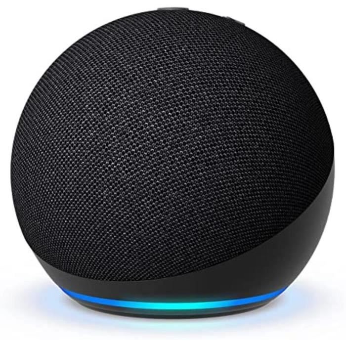 Assistant vocal - AMAZON - ECHO DOT (5ème Gen.) - Alexa integré - Noir ...