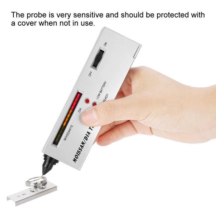 Testeur de diamant Portable Professionnel Indicateur Testeur ...