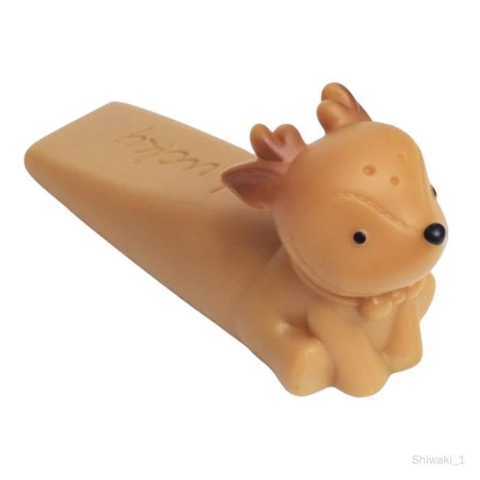 Cale de porte de dessin animé, protège-doigts, butoir de porte en forme ...