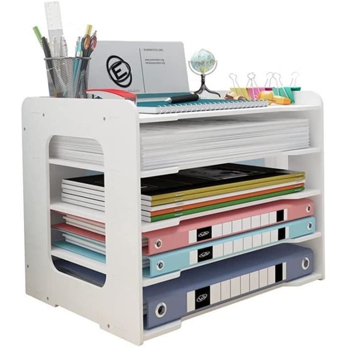 Bureau Paniers et Porte-revues Organisateur de fichiers de Bureau ...