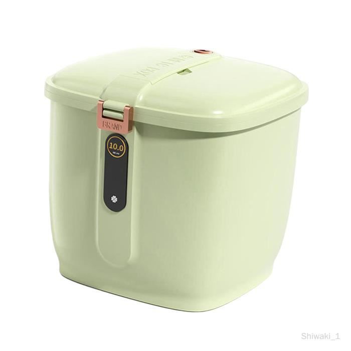 Conteneur de stockage de riz, seau à grains de riz, couvercle étanche ...