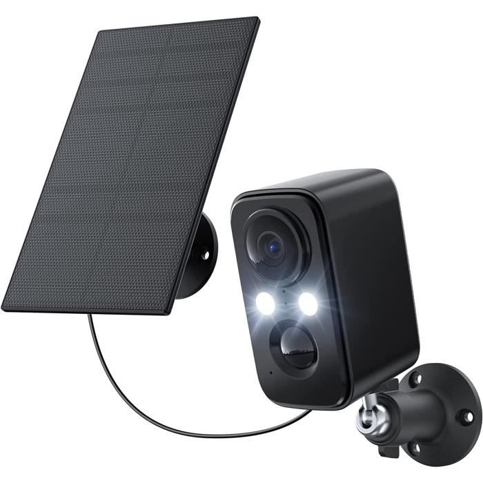 Camera Surveillance WiFi avec Panneau Solaire, Camera Surveillance WiFi ...