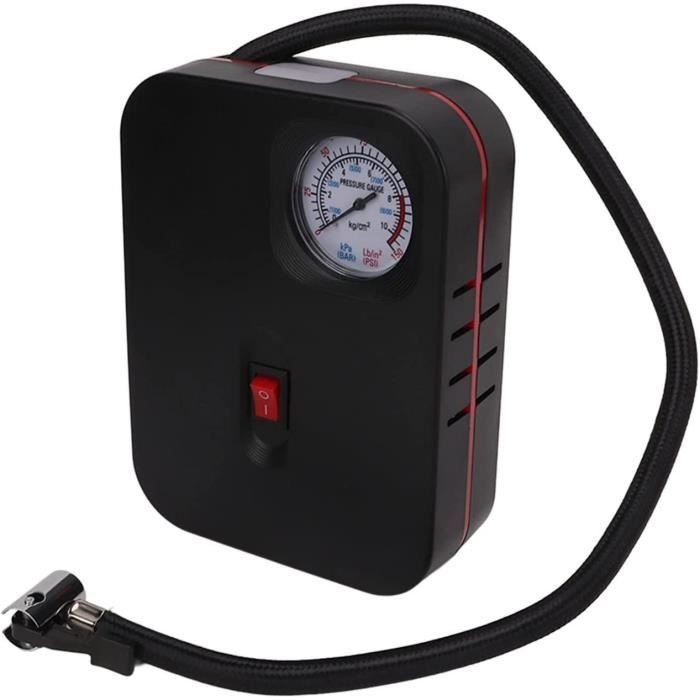 Compresseur d'air portable, interface allume-cigare, gonfleur de pneu ...