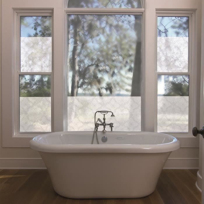 Film vitro-statique pour vitre - Décoratif extra-lisse - Ornement ...