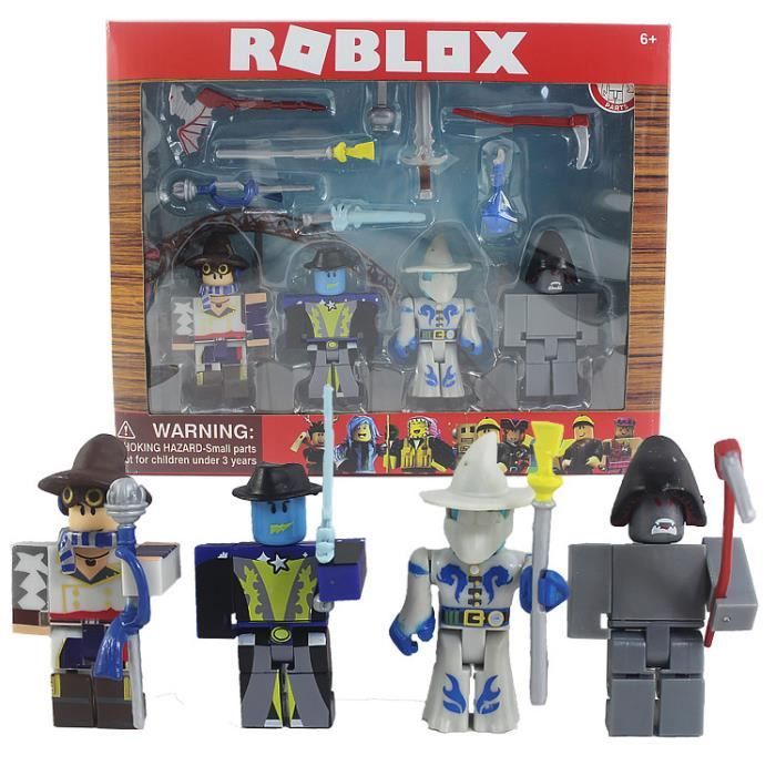 ROBLOX Master of Magic Series Set 7cm PVC Suite Dolls 4 poupées plus ...