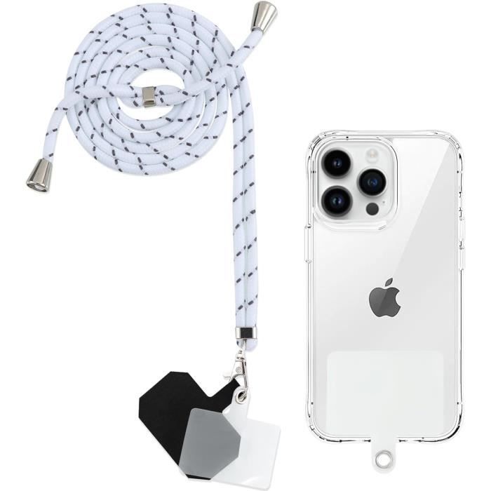 Cordon Telephone Portable, Tour De Cou Telephone Universelle Avec 2 ...