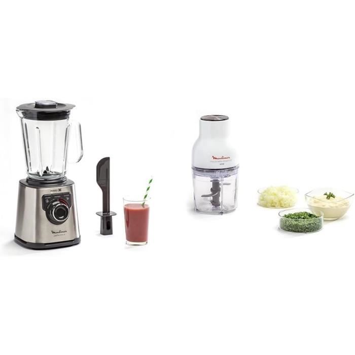 Perfect Mix + Blender Haute Vitesse, 1200 W, Bol Verre 2L, 3 Programmes ...