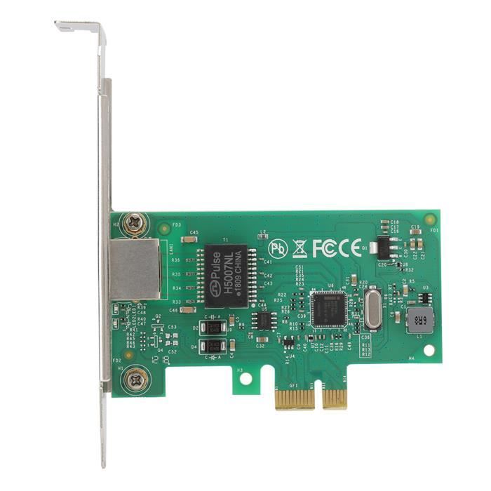 Carte réseau Gigabit PCI-E 1X, carte d'interface réseau 1X, petite carte pour ordinateur pour ...