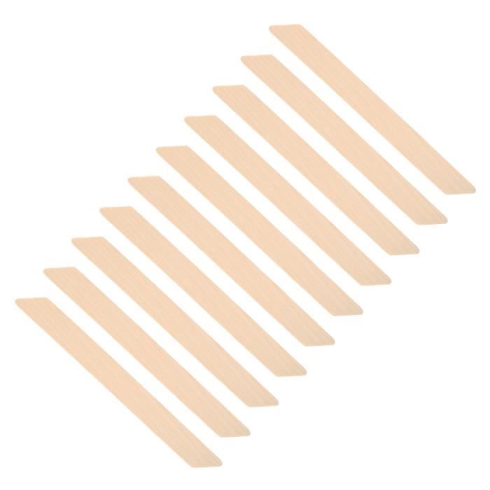 Spatule de cire en bois Vvikizy - Bâtons de cire en bois - Applicateur ...