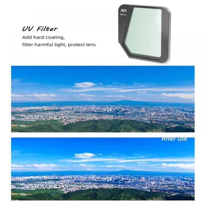 NDPL 4EN1-Ensemble de filtres'objectif de caméra pour importateur DJI ...