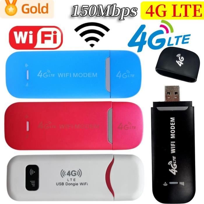 4G 150 Mbps C - Routeur WiFi sans fil avec port de carte SIM, clé modem USB, adaptateur Wi-Fi ...