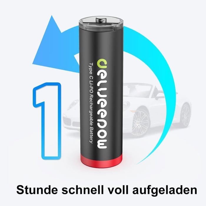 Pile rechargeable AA lithium - JOZSI - Pile Rechargeable Aa 1,5V ...