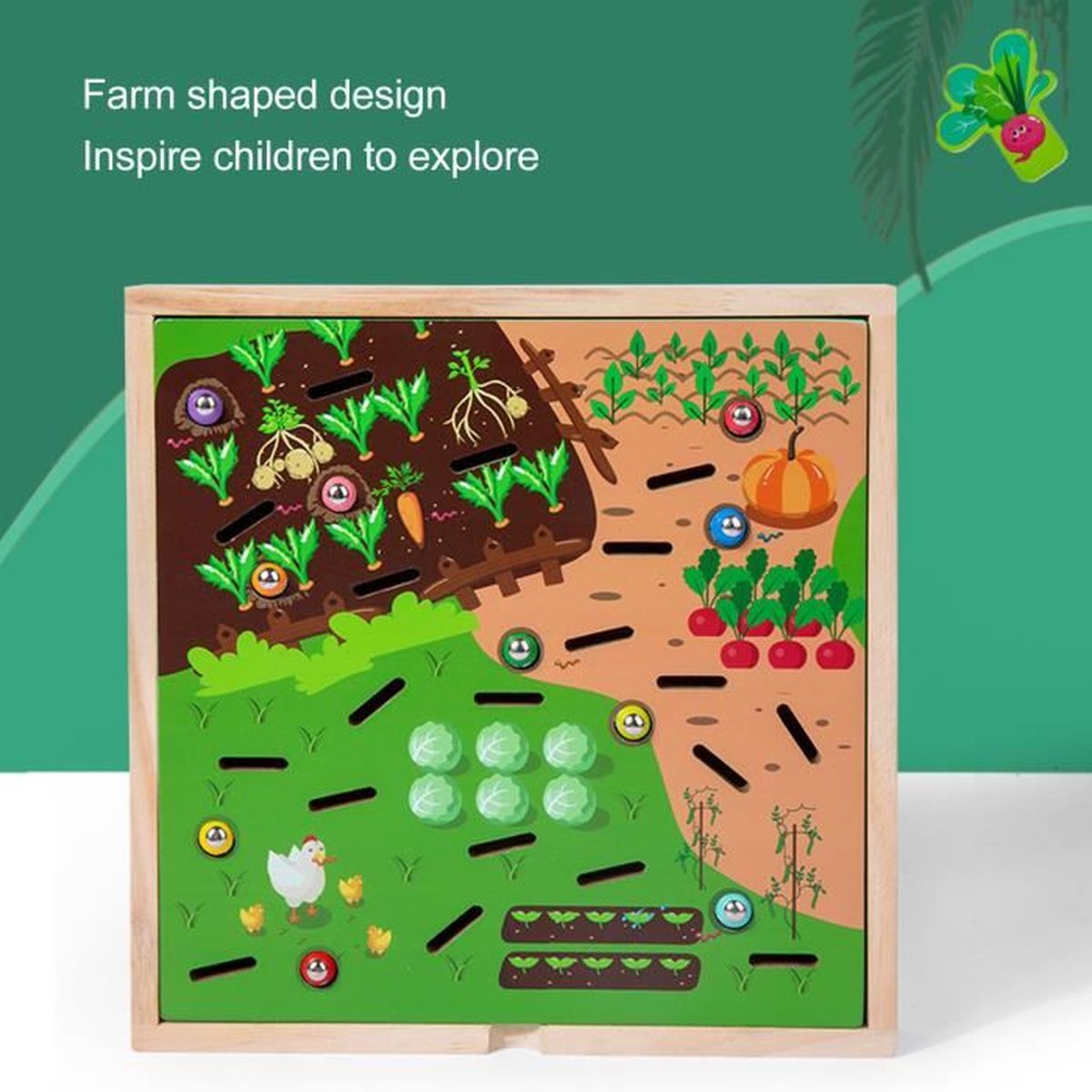 NEUF jouet de mémoire de légumes en bois Jeu de mémoire de légumes en ... NEUF jouet de mémoire de légumes en bois Jeu de mémoire de légumes en ...