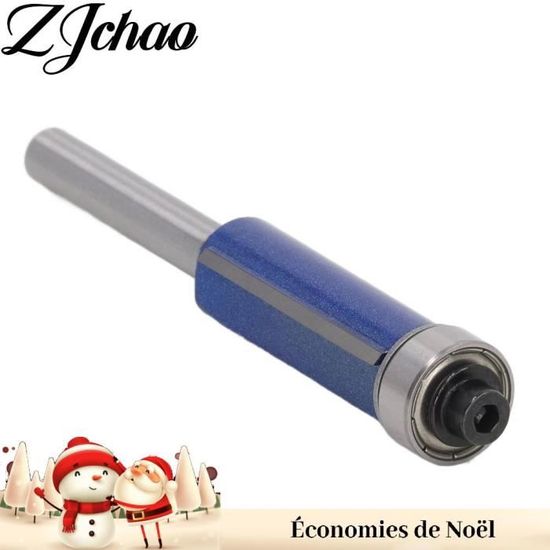 HURRISE Fraise de Fraisage de Chanfrein Bleu 6mm pour Bois Stable et ...