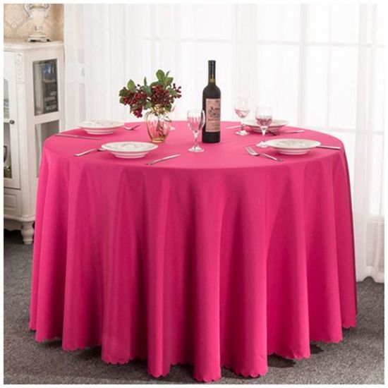 Nappes d'Intérieur Nappe Ronde-Rectangulair Nappe de Table Décoration ...