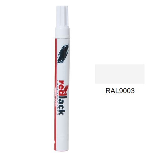 Redlack Peinture feutre retouche RAL 9003 Satiné multisupport ...