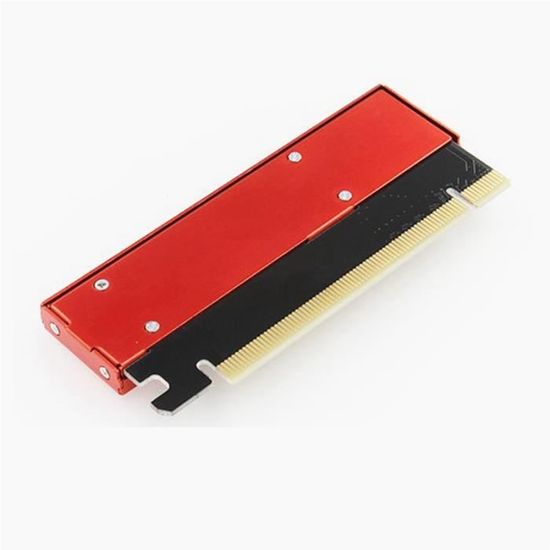 Adaptateur M.2 NVME Vers PCIE 4.0 X16, Carte D'Extension Pcie X16 Gen4 avec BoîTier de ...