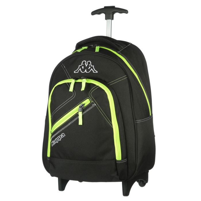 KAPPA Sac à dos roulettes SKI CLASSIC Noir - Cdiscount Bagagerie ...