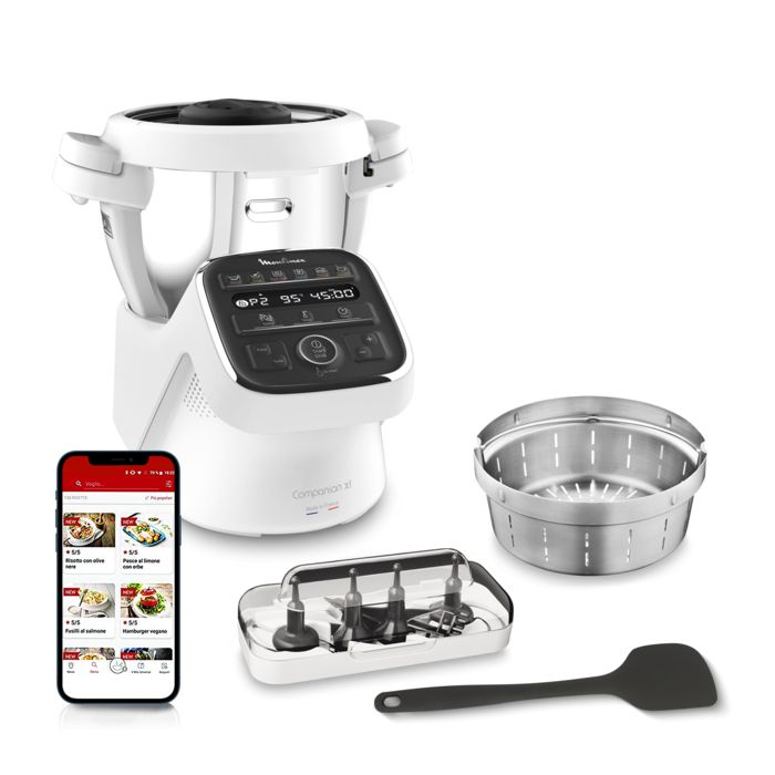 MOULINEX Robot cuiseur multifonction Companion, Robot cuiseur, 14 ...