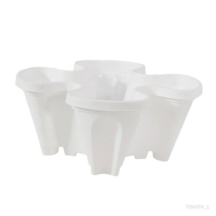 Fleur mobile Pot Plateau avec Soucoupe Usine Flexible Ronde Coaster ...