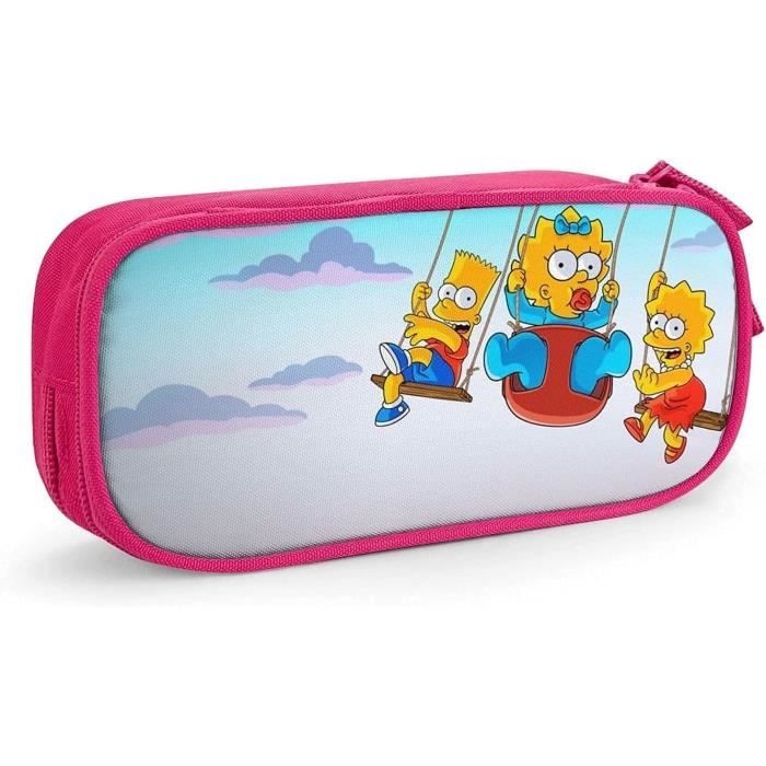 Trousse À Crayons The Simpsons Avec Fermeture Éclair - Pour Étudiants ...