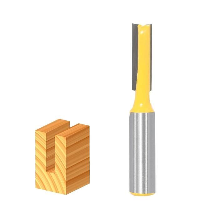 Fraise à rainurer 8 mm, fraise pour défonceuse, fraise droite, fraise à ...