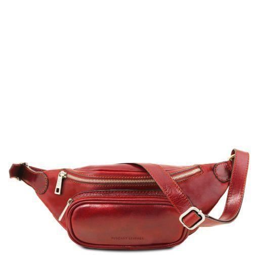 Sac banane en cuir - Rouge Rouge - Cdiscount Bagagerie - Maroquinerie