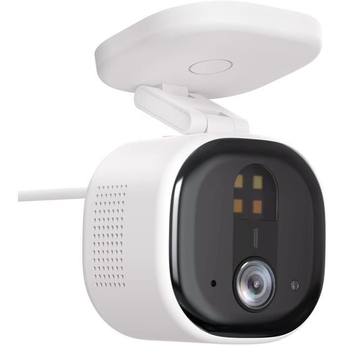 Caméra de surveillance extérieure 2K 4Mp avec vision nocturne couleur ...