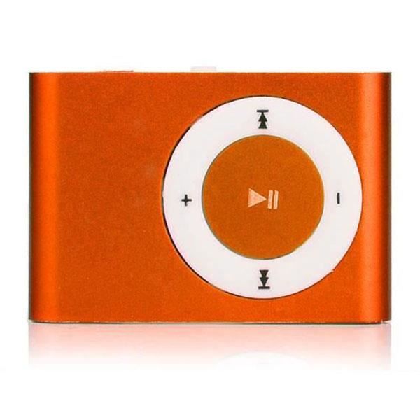 LECTEUR BALADEUR MP3 MINI AVEC CLIP ORANGE (CARTE SD 8GO MAX ...