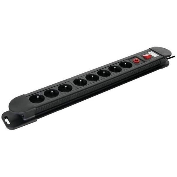 MULTIPRISE EBP08N Bloc Multiprises 8 Prises avec Protection Contre Les ...
