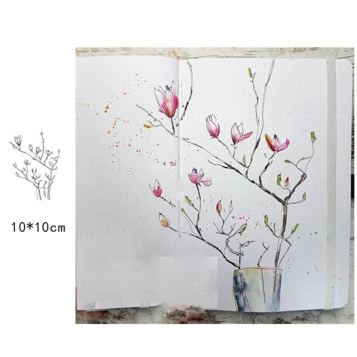 Collections - Philatelie,Croquis fleurs, tampon-sceau en Silicone ...