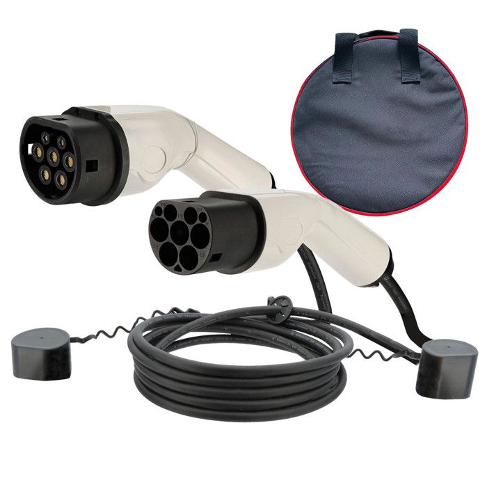 Câble de charge véhicule électrique - 5M - 32A-400V - Cdiscount Sport