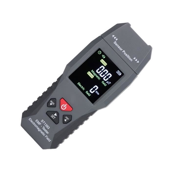 Cikonielf mètre d'EMF Détecteur de Champ électromagnétique Portable ...