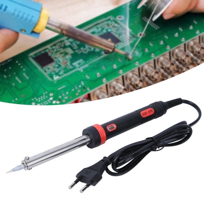JIN-TU-860A Pointe droite Fer à souder électrique Fer à souder Fer à ...