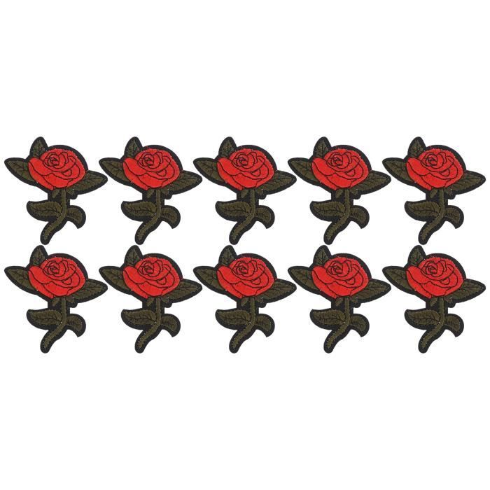 Garosa Autocollant en tissu à broder Broderie Tissu Autocollant DIY ...