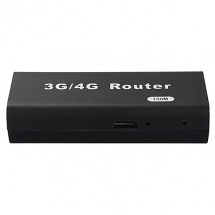 Moonar Portable RJ45 USB routeur 3G/4G WiFi Hotspot IEEE802.11b/g/n ...