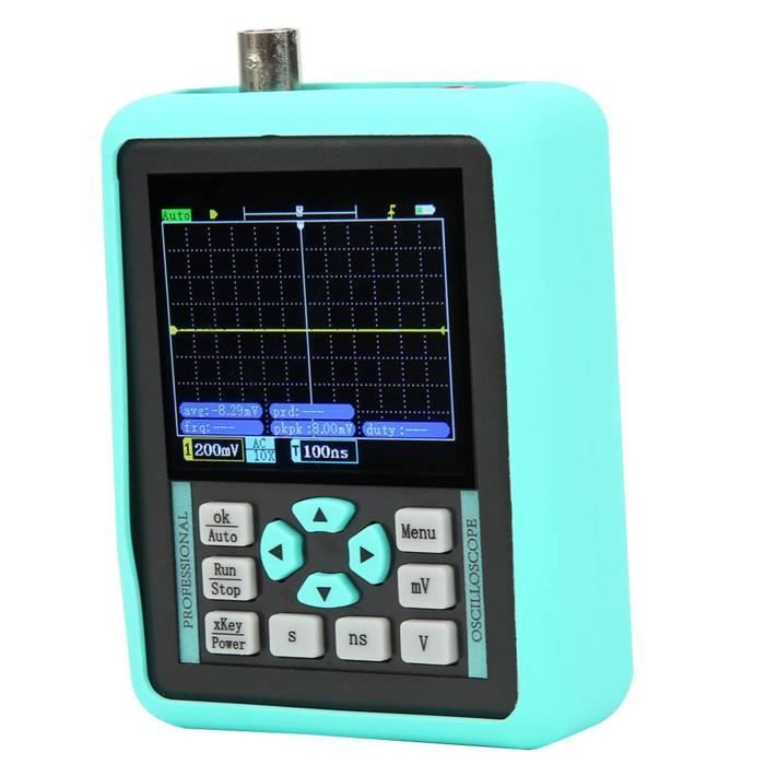 Qiilu Oscilloscope à main DS0511G Mini Oscilloscope Numérique Portable ...