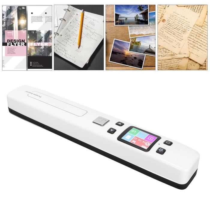 Scanner de documents Sonew - Scanner Photo Portable - USB2.0 - 1050 DPI ...