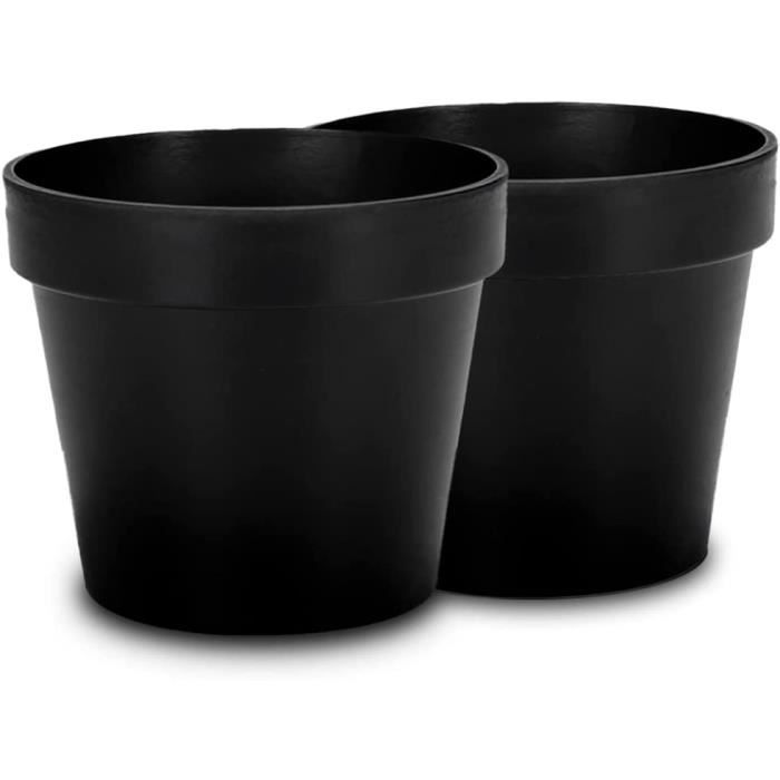 Vootun Pots de Fleurs Pots de Plantes en Plastique Ø 20cm Cache Pot ...