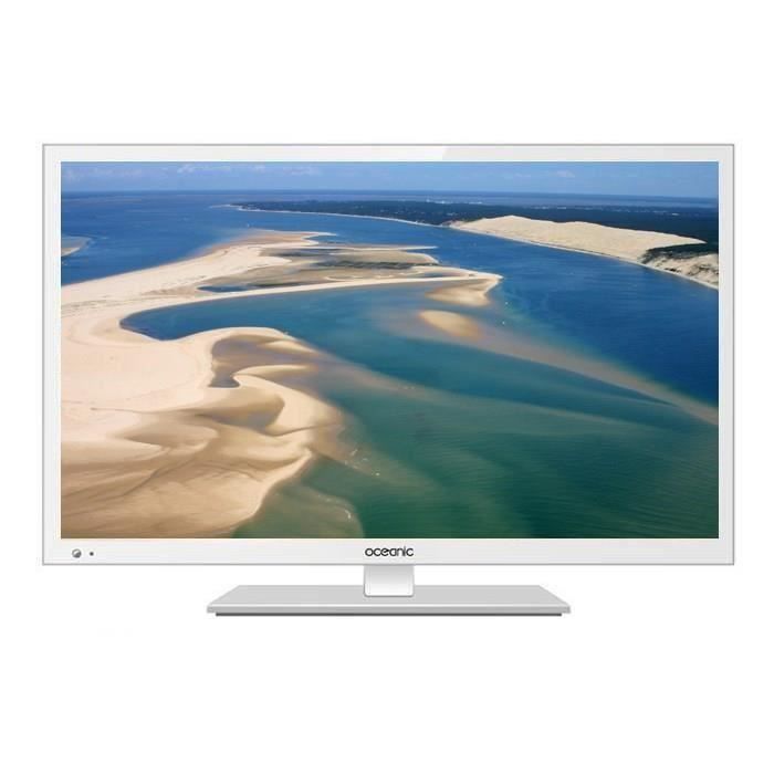 OCEANIC TV 220116W2 - Full HD 1080p - 55cm (22 pouces) - LED - 1 HDMI ...